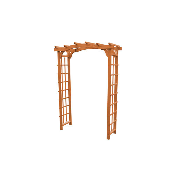 A&L Furniture 4 FT. Pressure Treated Madison Arbor | Wayfair