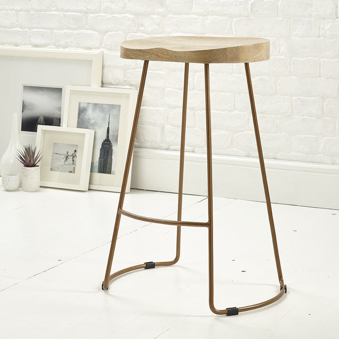 17 Stories Wayman 80cm Bar Stool | Wayfair.co.uk