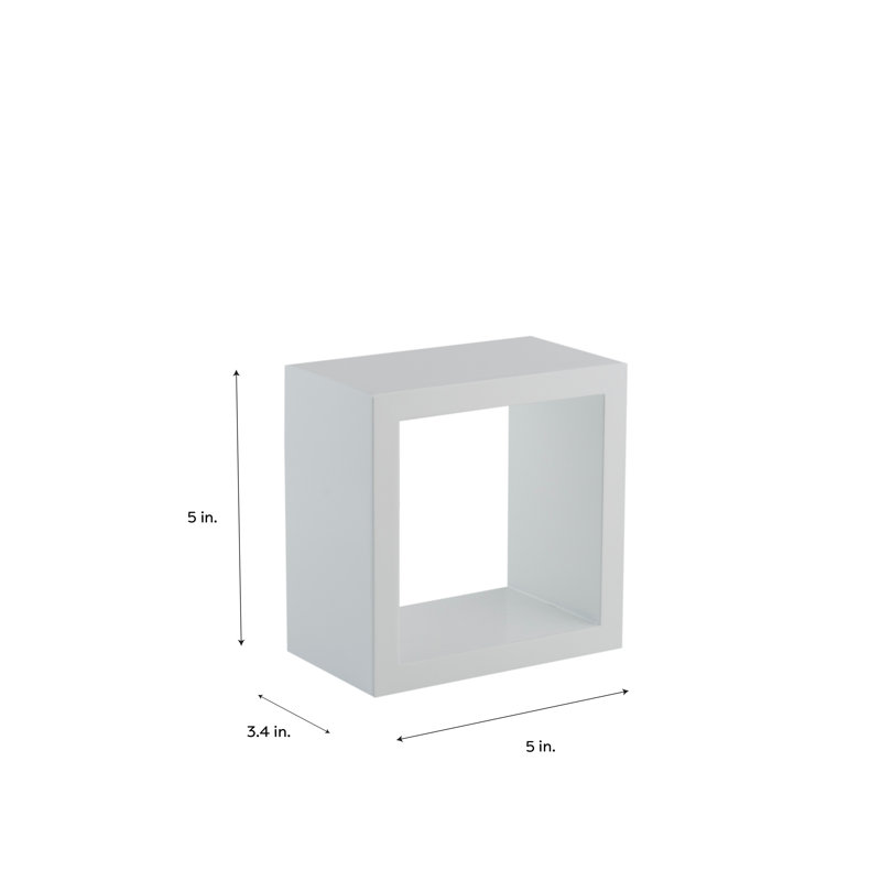 OIA 3 Piece Square Accent Shelf & Reviews | Wayfair