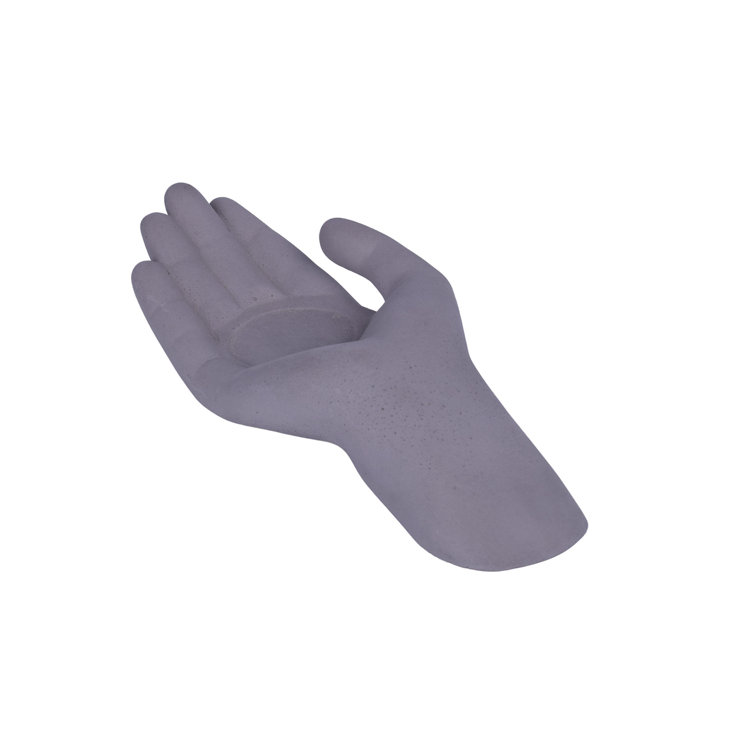 Rosalind Wheeler Teelichthalter "Gebende Hand" Aus Beton | Wayfair.co.uk