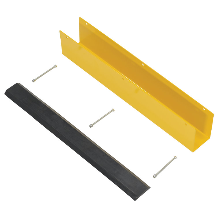 Vestil Rack Guard W/Rubber Bumper Insert | Wayfair