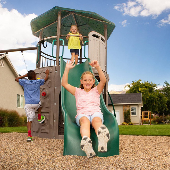 Lifetime Adventure Tower Swing Set & Reviews | Wayfair