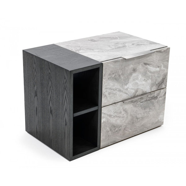 Orren Ellis Lefebure Manufactured Wood Nightstand | Wayfair