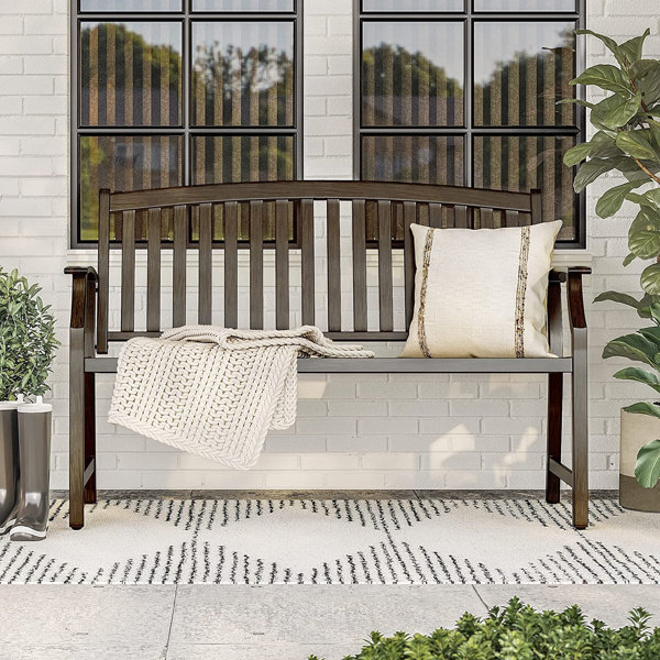 Aluminum-patio-bench | Wayfair
