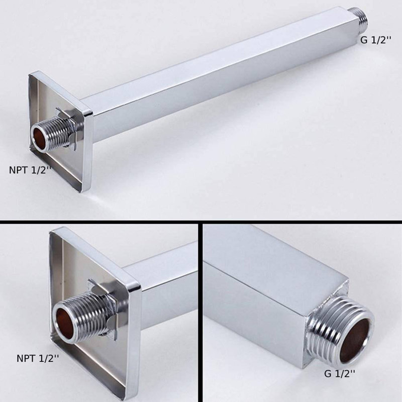 Wonderland America Ceiling Mounted LED Volume Control Complete Shower ...