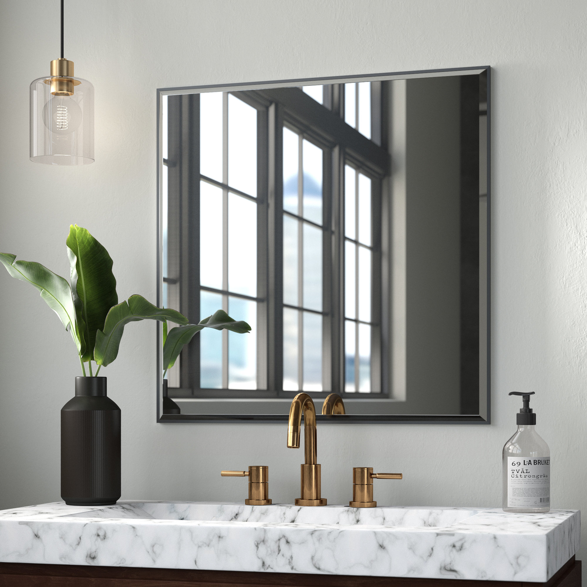 Mercury Row® Logsdon Wall Mirror & Reviews | Wayfair