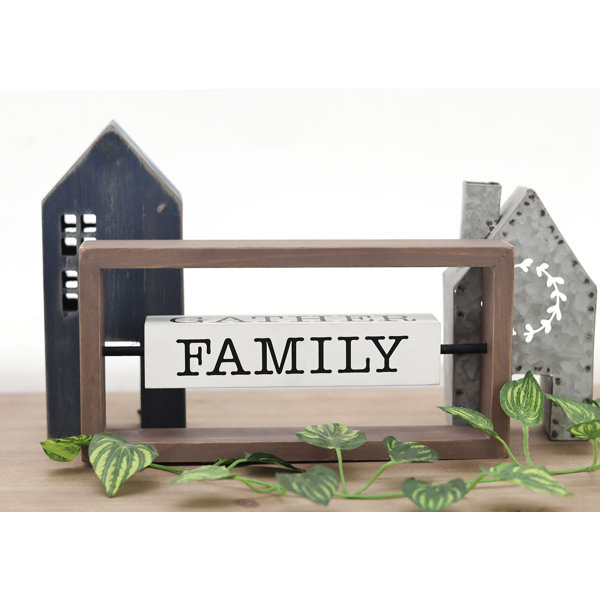 Red Barrel Studio® Baban Love Dream Family Gather Rotating Wood ...