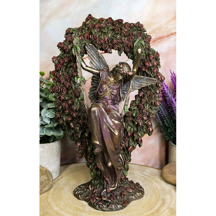 Trinx Hermidas Gatekeeper Prayer Angel Figurine | Wayfair