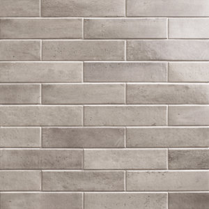 Merola Tile Capri 3" x 10" Porcelain Stone Look Subway Wall Floor Use ...
