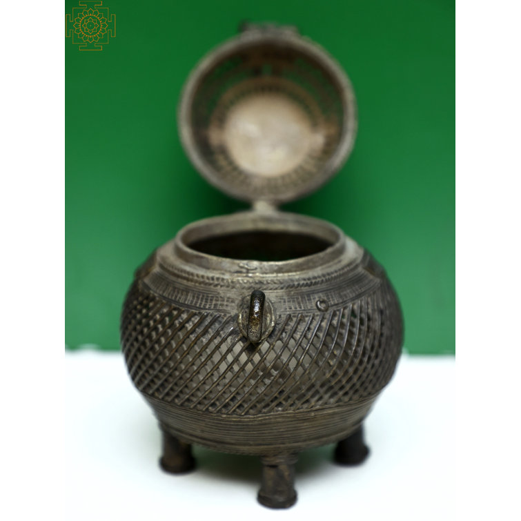 Bungalow Rose Round Jali Box | Wayfair