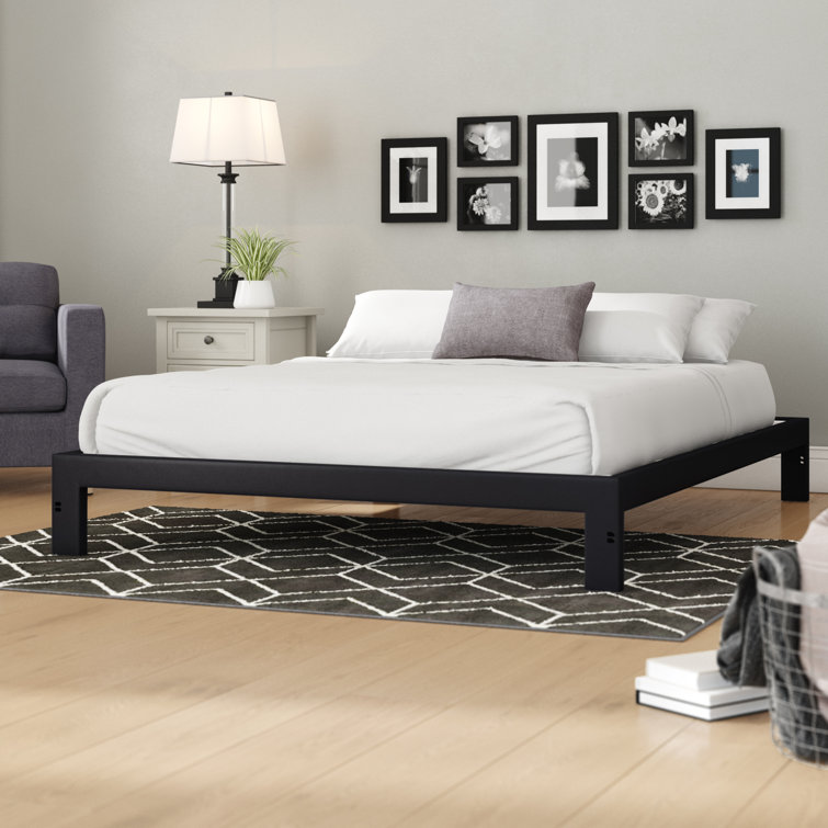 Alwyn Home 10'' Steel Bed Frame & Reviews | Wayfair