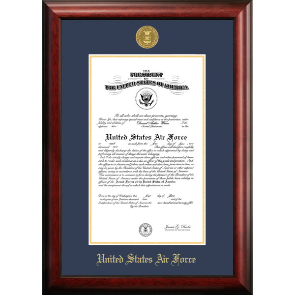 Air-force-certificate-frame | Wayfair