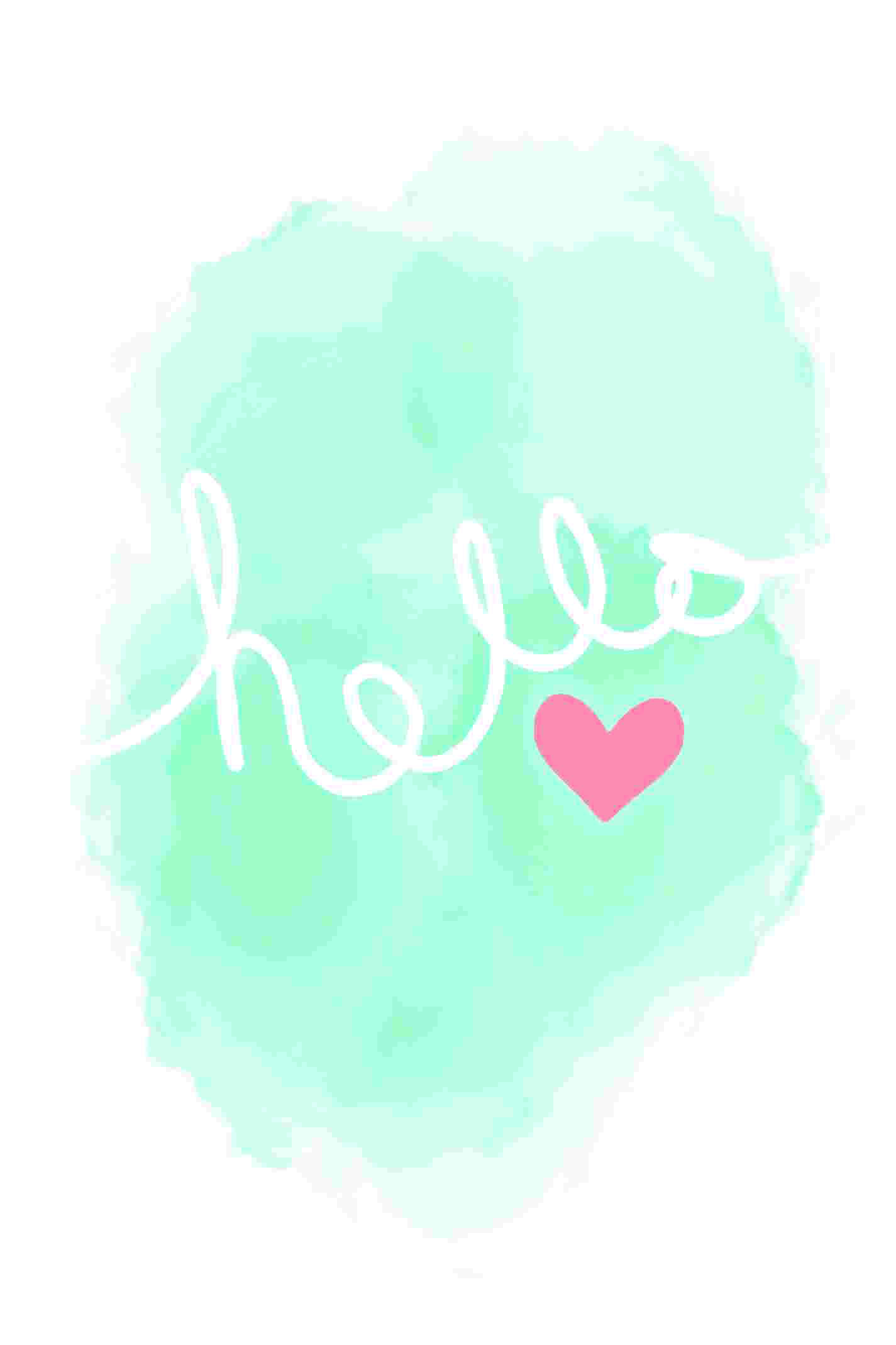 Trinx Cotton Candy Hello - Wrapped Canvas Print | Wayfair