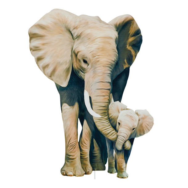 World Menagerie Kaczor Elephant Garden Stone & Reviews | Wayfair
