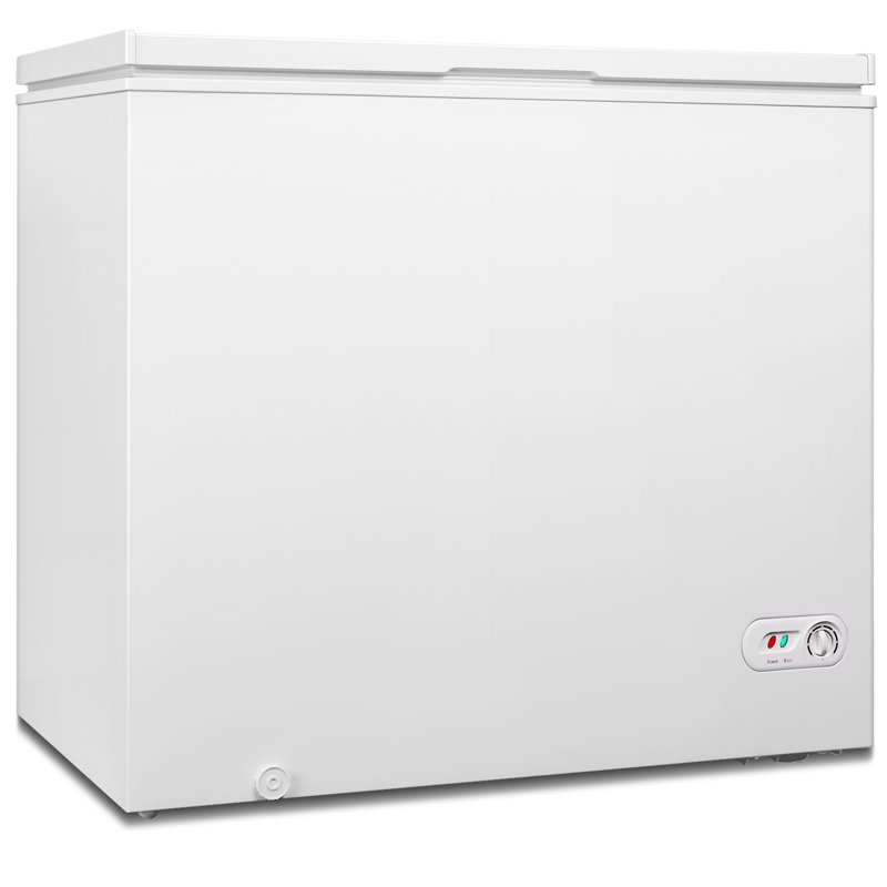 Northair 7 Cubic Feet cu. ft. Portable Chest Freezer with Adjustable ...