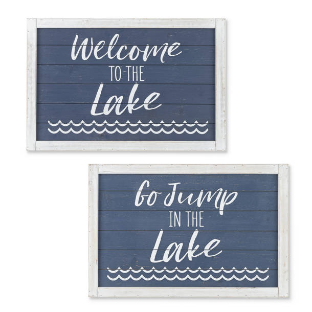 Longshore Tides 2 Piece Lake Wall Décor Set | Wayfair