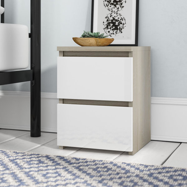 Zipcode Design Delancey Manufactured Wood Bedside Table & Reviews ...