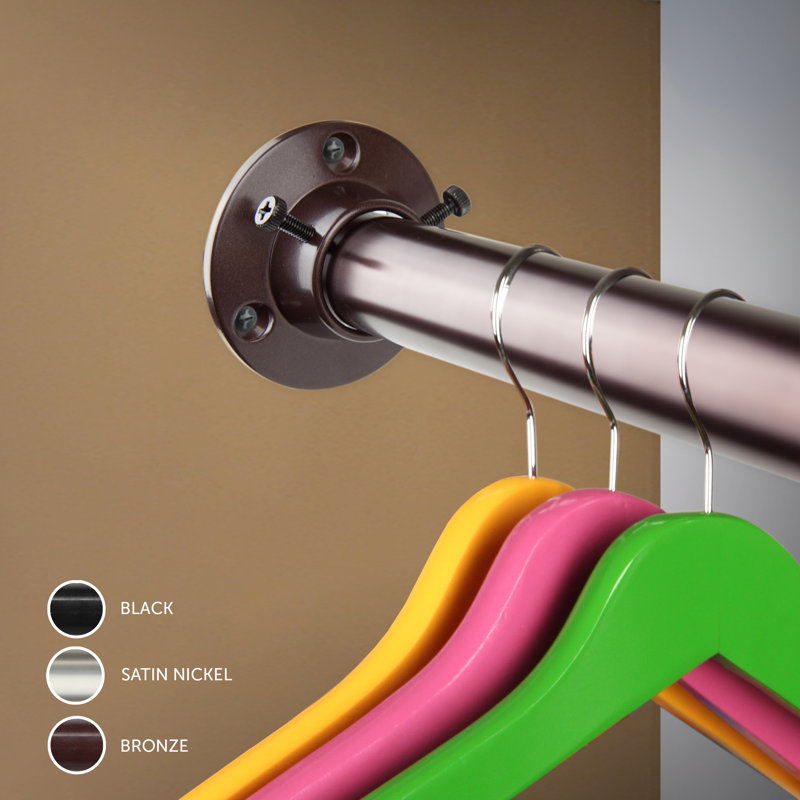 Orren Ellis Lamar Rod Socket (Close Ends) Curtain Rod Socket & Reviews ...