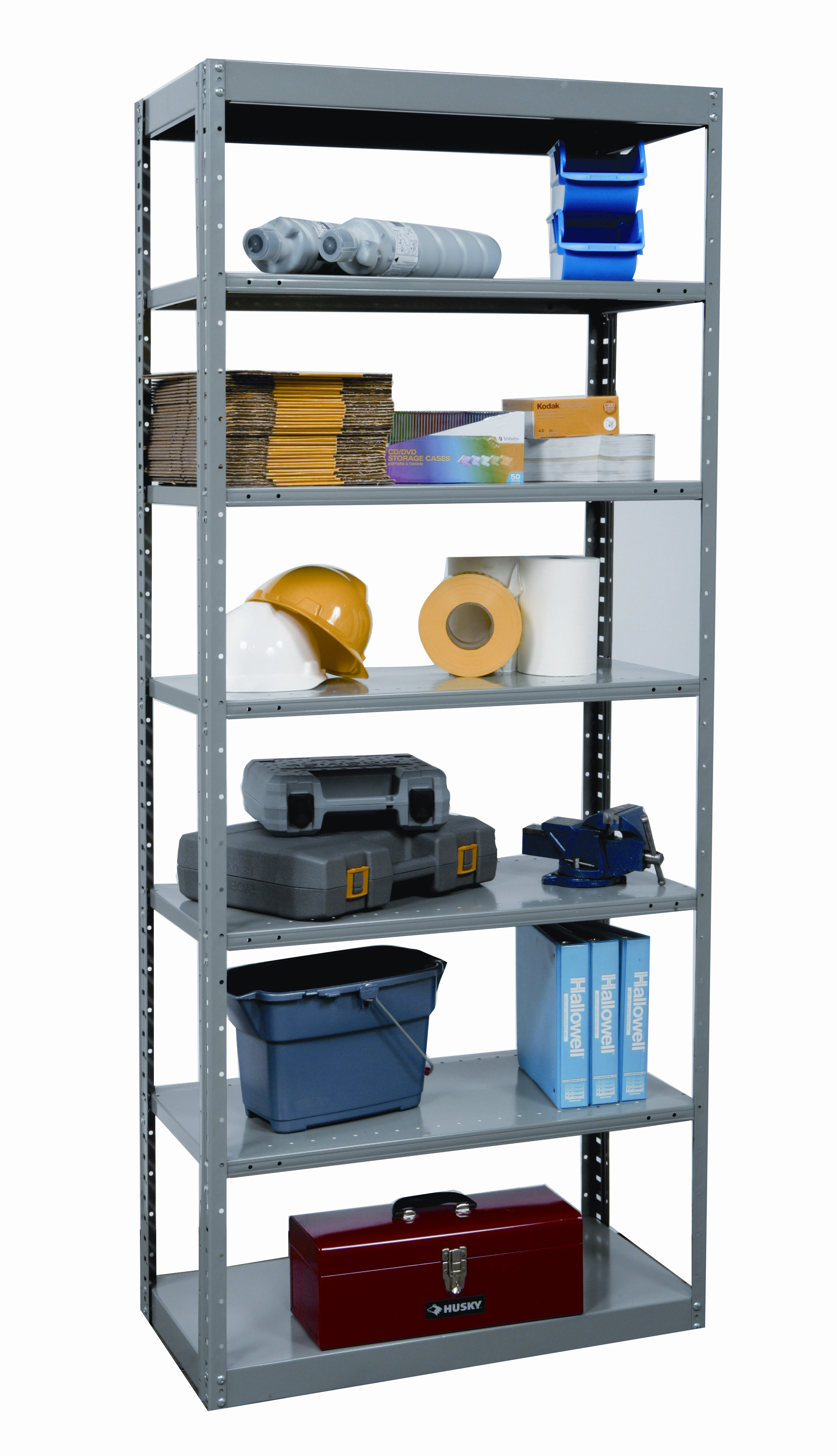 Hallowell Hi-Tech 7 Shelf Shelving Unit Starter | Wayfair
