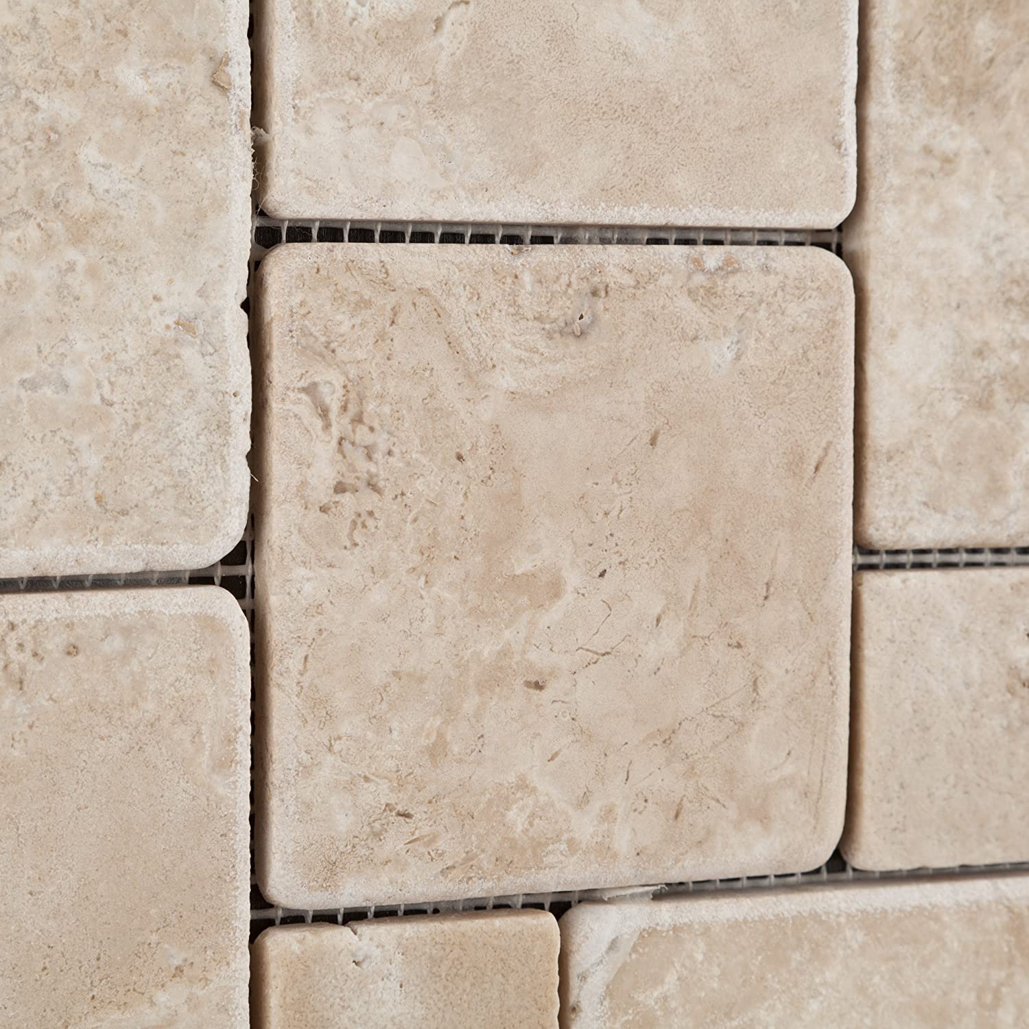 Stone & Tile Shoppe, Inc. Durango Travertine Versailles Mosaic Wall ...