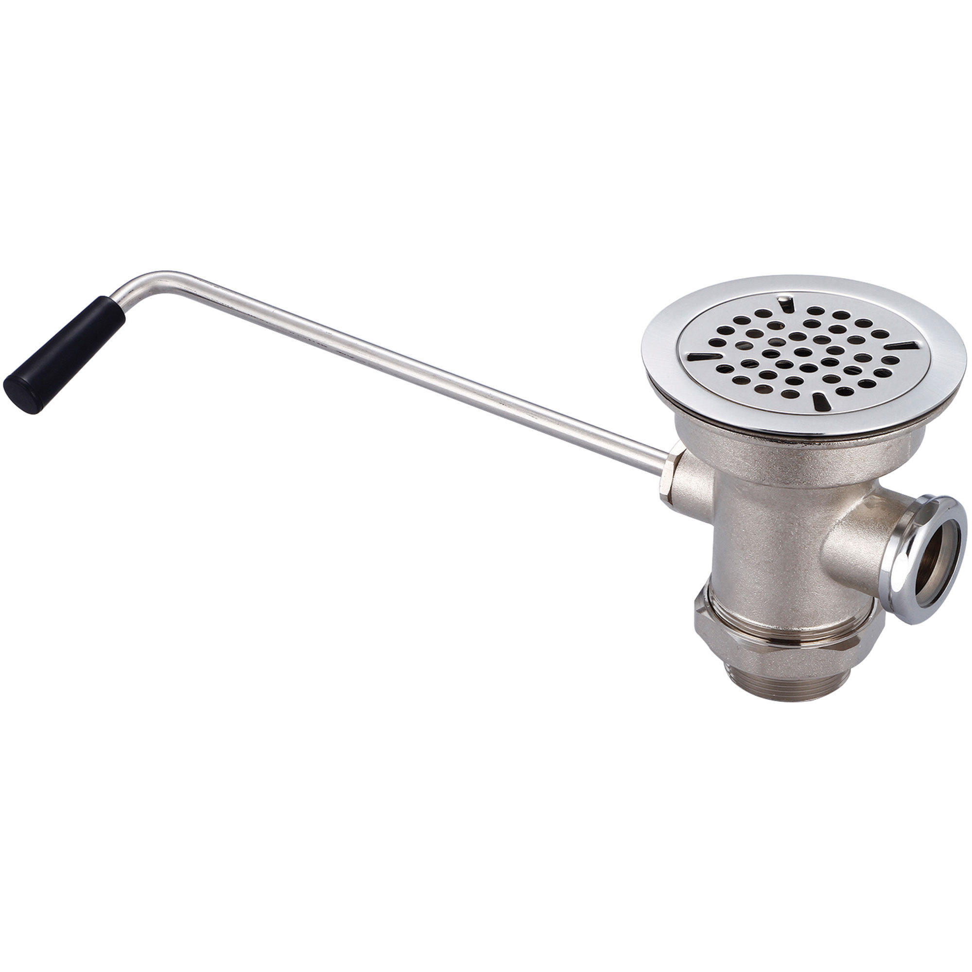 Central Brass Waste Pop-Up Kitchen Sink Drain with Overflow | Wayfair