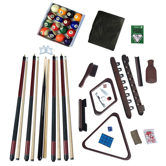 Hathaway Games Deluxe Billiards Pool Table Accessory Kit & Reviews ...
