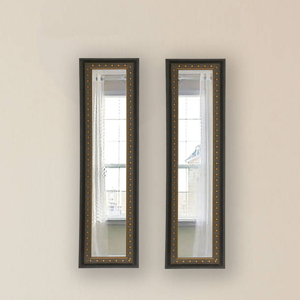 Astoria Grand Derrell Rectangle Wood Wall Mirror & Reviews | Wayfair