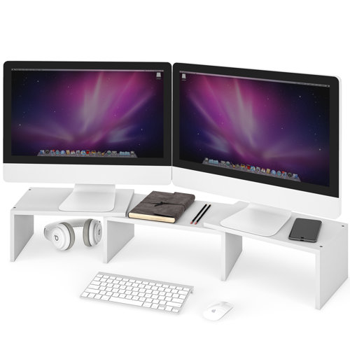 Ballucci Dual Monitor Stand & Reviews | Wayfair