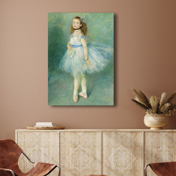 Mercer41 The Dancer by Pierre-Auguste Renoir - Wrapped Canvas Painting ...