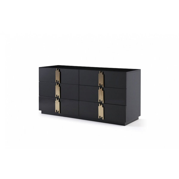 Everly Quinn Sandvos 6 - Drawer Dresser | Wayfair