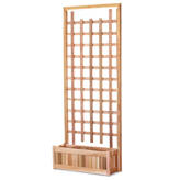 Union Rustic Ardoin 84'' H x 66'' W Wood Trellis & Reviews | Wayfair