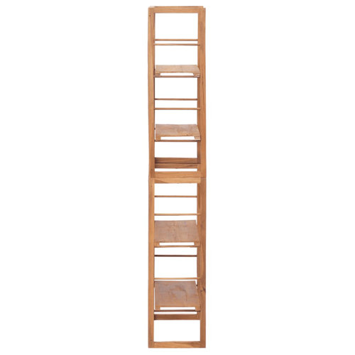 Loon Peak® Aashild Solid Teak Shelving Unit Wood | Wayfair