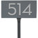 Montague Metal Products Floating 1-Line Lawn Address Sign & Reviews ...