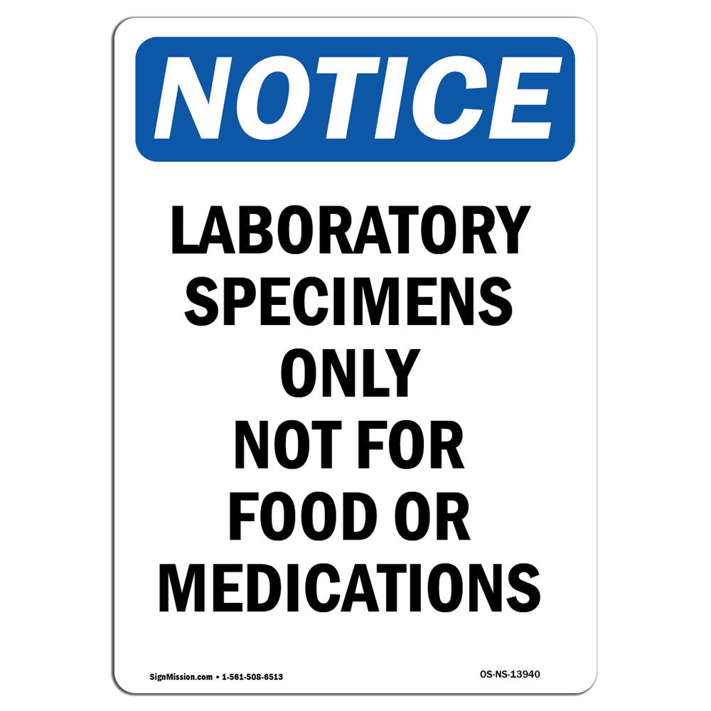 SignMission Laboratory Specimens Only Not Sign | Wayfair