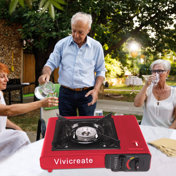 Vivicreate Single Burner Butane Outdoor Stove | Wayfair