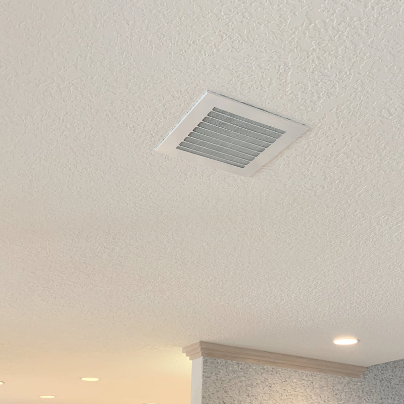 TedStuff Classic Pattern Metal Wall and Ceiling Register | Wayfair