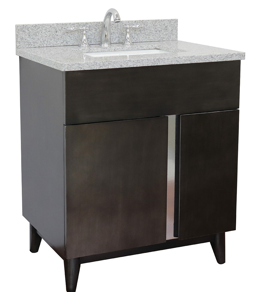 Wrought Studio Galvin 31'' Free-standing Single Bathroom Vanity with ...