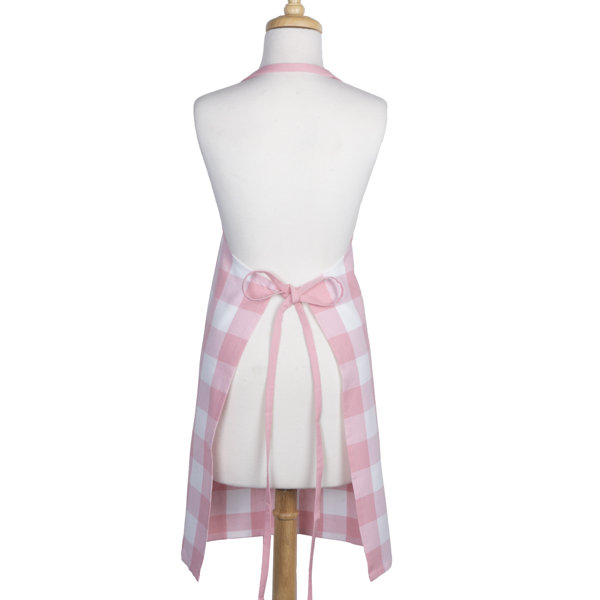 Gracie Oaks Wolsingham Checkered Chef Kitchen Apron & Reviews | Wayfair