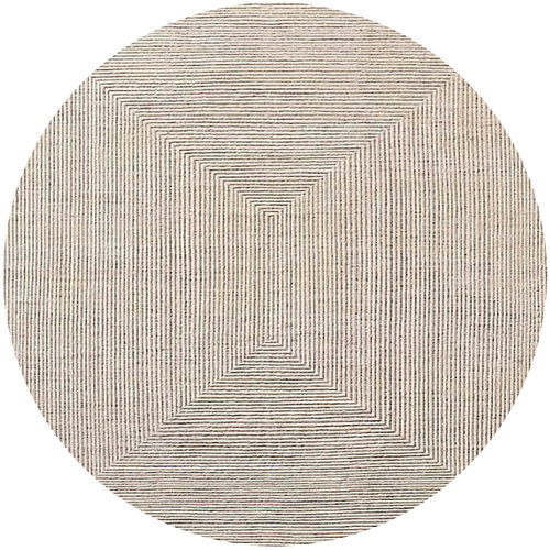 17 Stories Linnon Machine Woven / Power Loomed Light Beige Rug | Wayfair