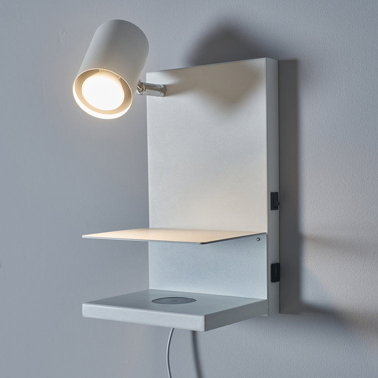 Metro Lane Dahle Steel Plug-in Wall Spotlight | Wayfair.co.uk