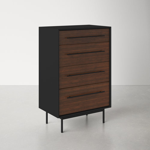 AllModern Raines 4 Drawer Chest | Wayfair