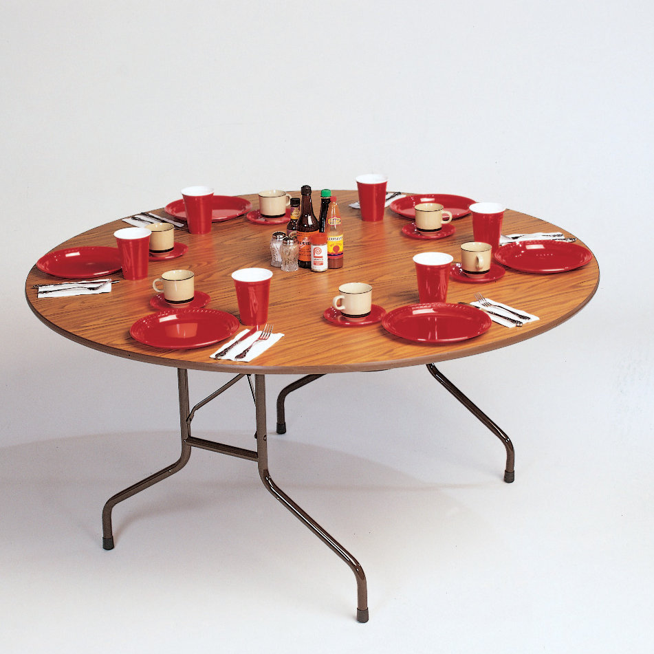 Correll, Inc. Circular Folding Table & Reviews | Wayfair