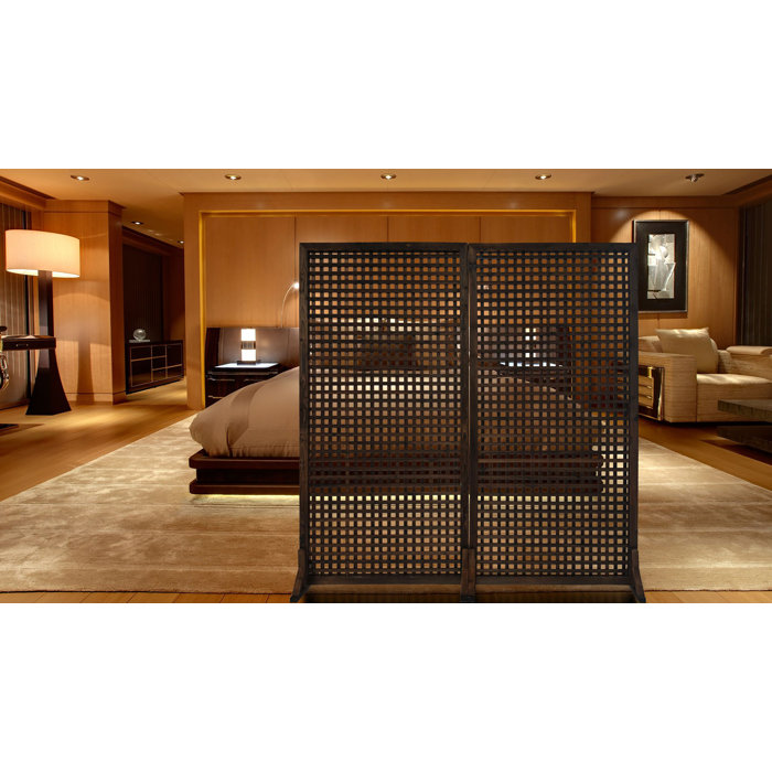 Porpora 36'' W x 72'' H Solid Wood Single Panel Room Divider | Wayfair