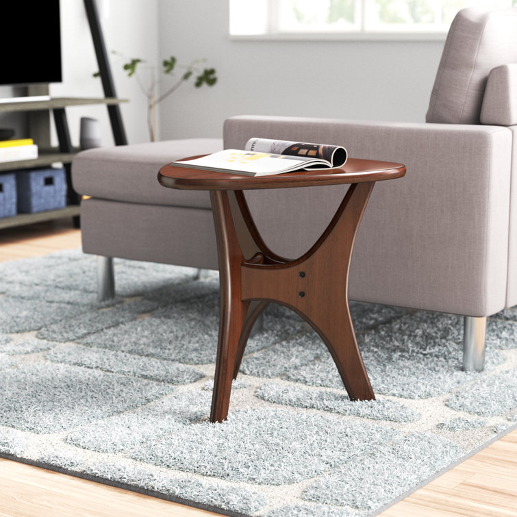 Zipcode Design™ Lucrezia Triangle Wood End Table & Reviews - Wayfair Canada