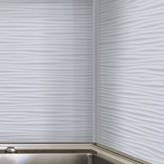 Innovera Decor by Palram 48" x 0.7" Plastic Corner Piece Tile Trim in ...