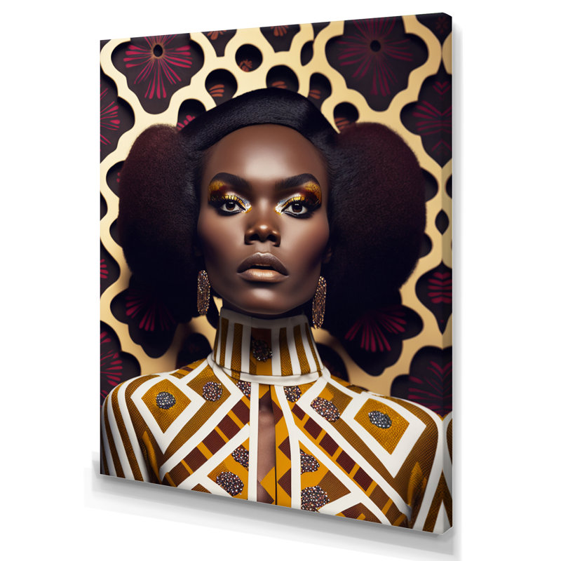 Dakota Fields Avant-Garde Elegant African Woman V Avant-Garde Elegant ...