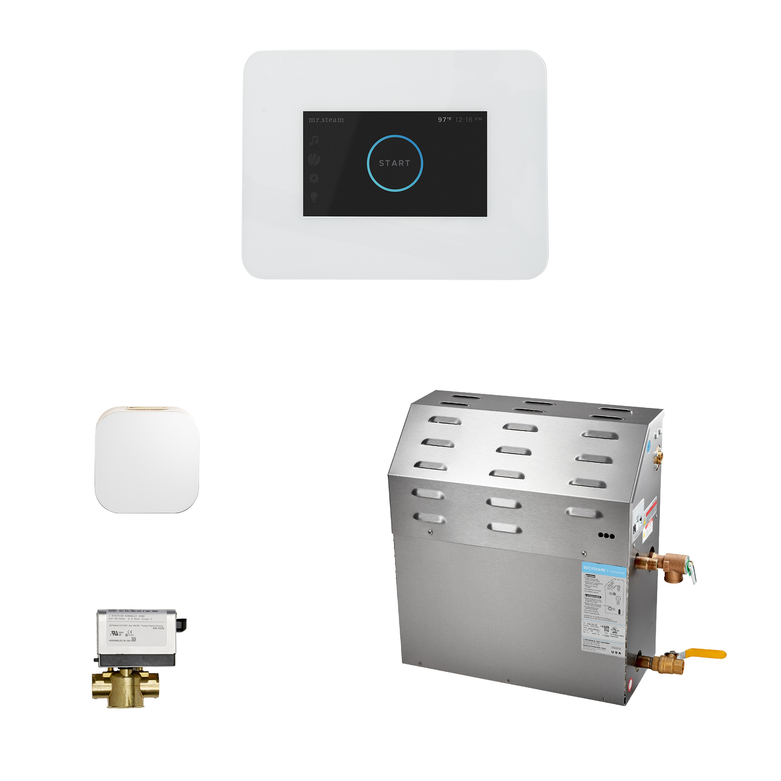 Mr. Steam 12 kW Steam Generator Package | Wayfair