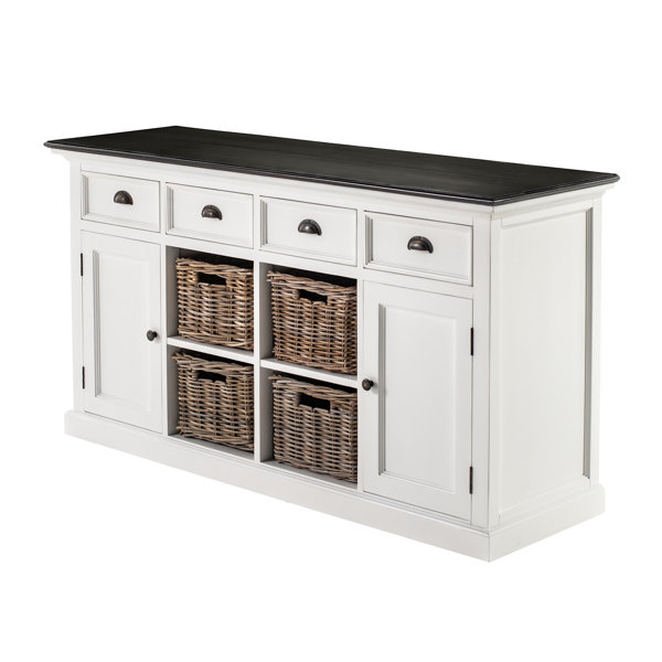 Rosalind Wheeler Chouest 160 Cm Wide 4 Drawer Buffet Table | Wayfair.co.uk