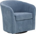 Wade Logan® Anrea Upholstered Swivel Barrel Chair & Reviews | Wayfair