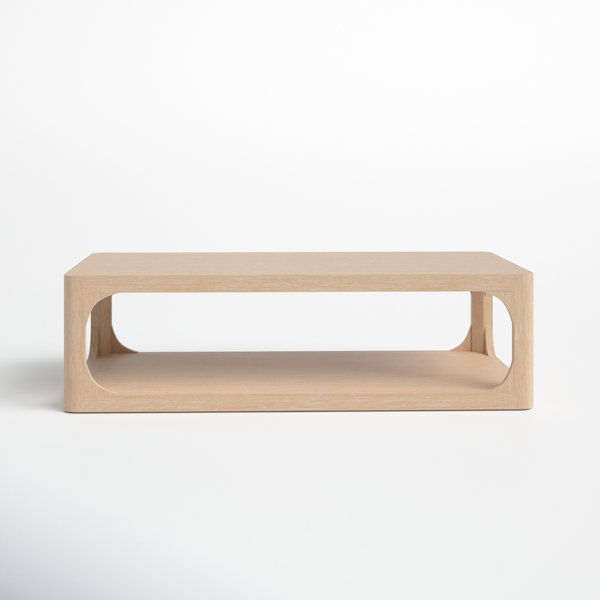Joss & Main Sybil 47'' Solid Wood Coffee Table & Reviews | Wayfair